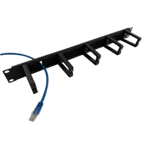 Органайзер кабельный OPL-1U-5ring-brush купить в Минске