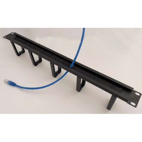 Органайзер кабельный OPL-1U-5ring-brush купить в Минске